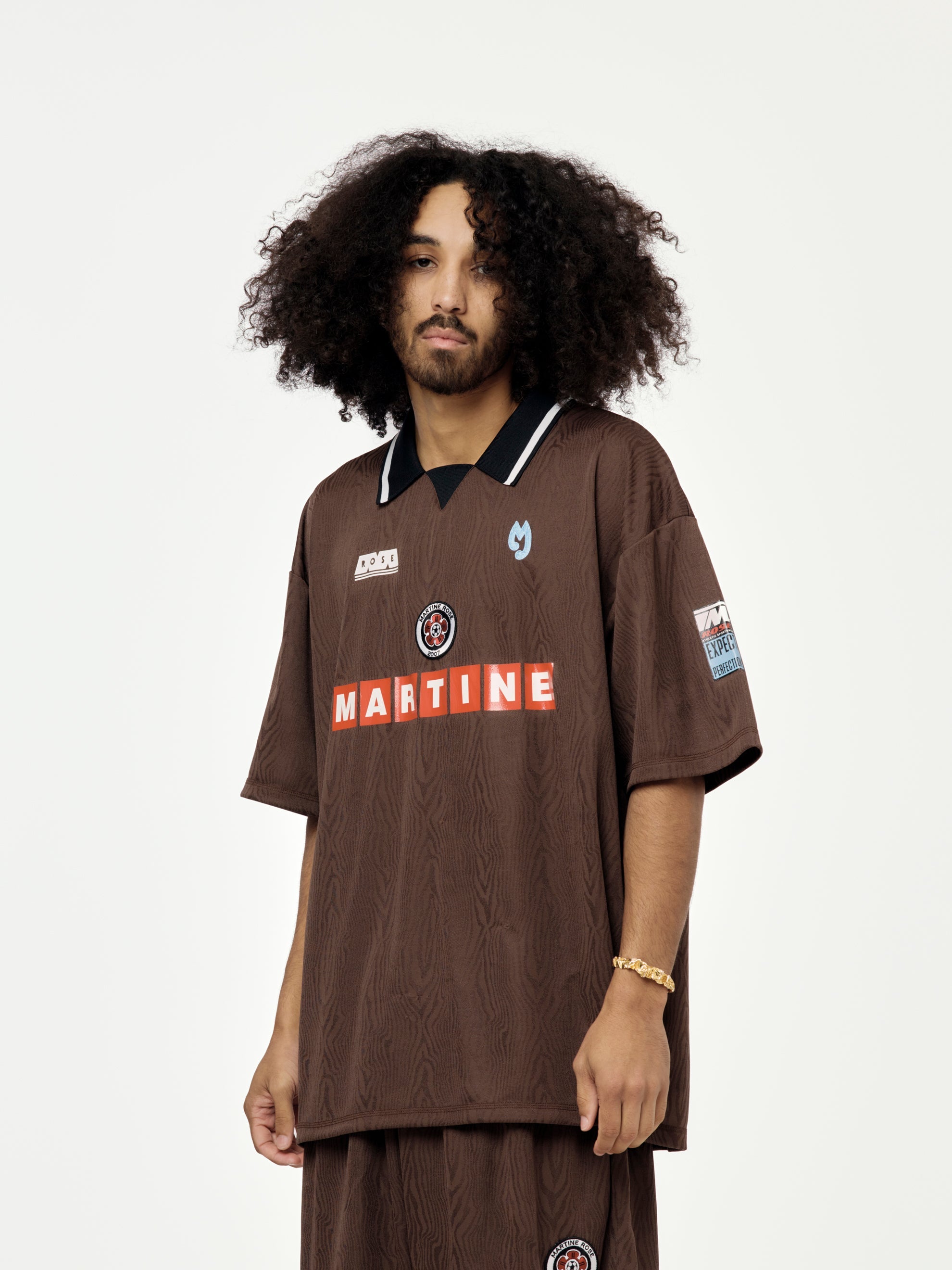Martine Rose Football Top (Brown) - UNION LOS ANGELES Martine Rose Football Top (Brown) - UNION LOS ANGELES